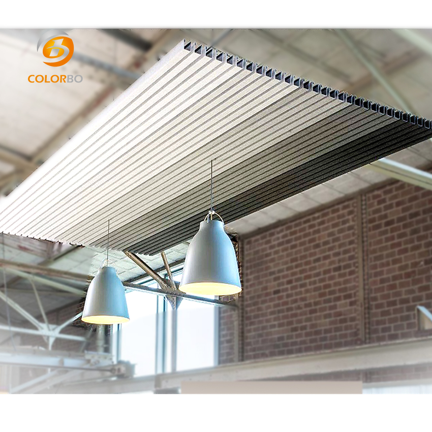 PET-B-007C Acoustic Hanging Ceiling Baffles of PET Acuostic Panel - Buy ...