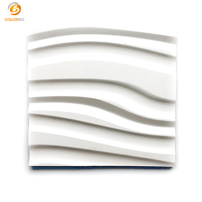 Paint 3D Embossed MDF Wave Pattern Wall Panels - Buy Paint 3D panel ...